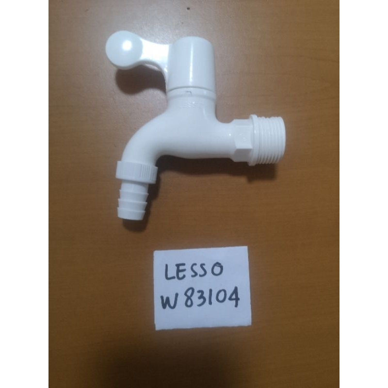 Jual Kran / Keran Mesin Cuci Plastik (PVC-U) W83104 Merek Lesso 3/4 ...