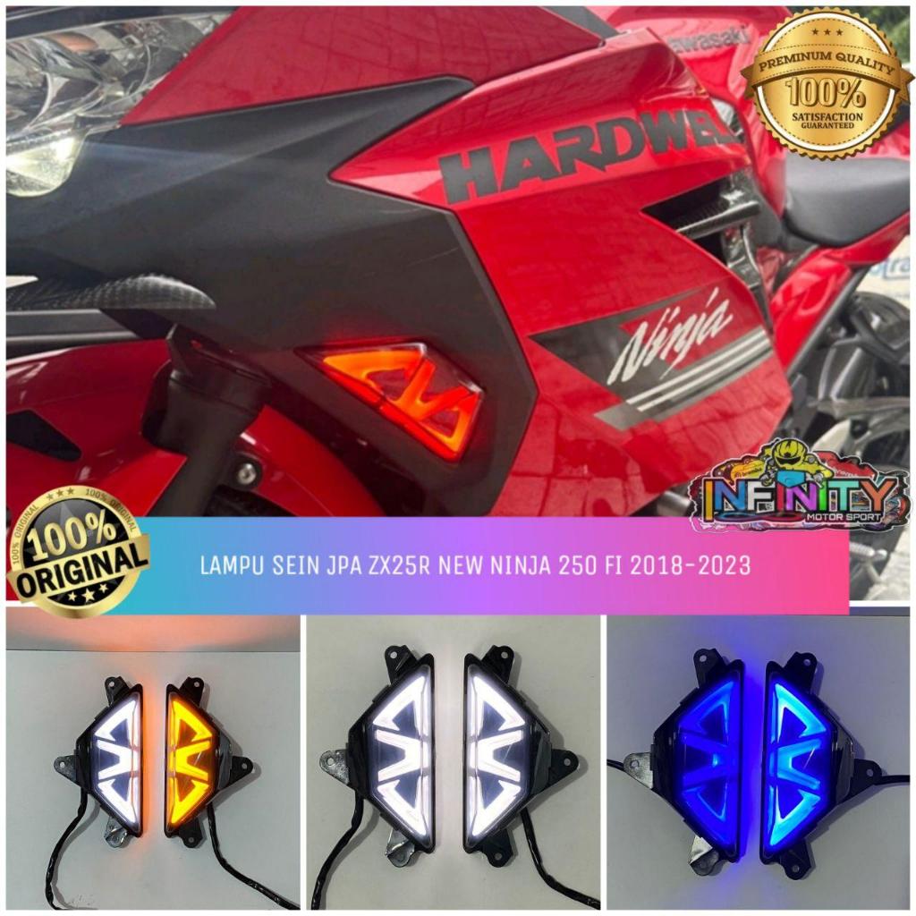 Jual LAMPU SEIN JPA ZX25R NEW NINJA 250 FI 2018 2019 2020 2021 2022 2023 SEN DEPAN LED | Shopee ...