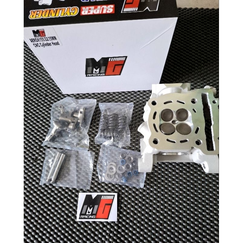Jual PAKET KOMPLIT HEAD AEROX NEW NMAX R15 22/25 CNC PORTING MGracing ...