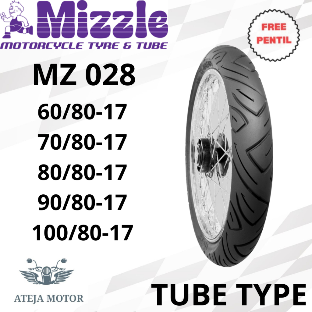 Jual READY COD MIZZLE MZ028 70/80-1780/80-17 90/80-17 100/80-17 Ring 17 ...