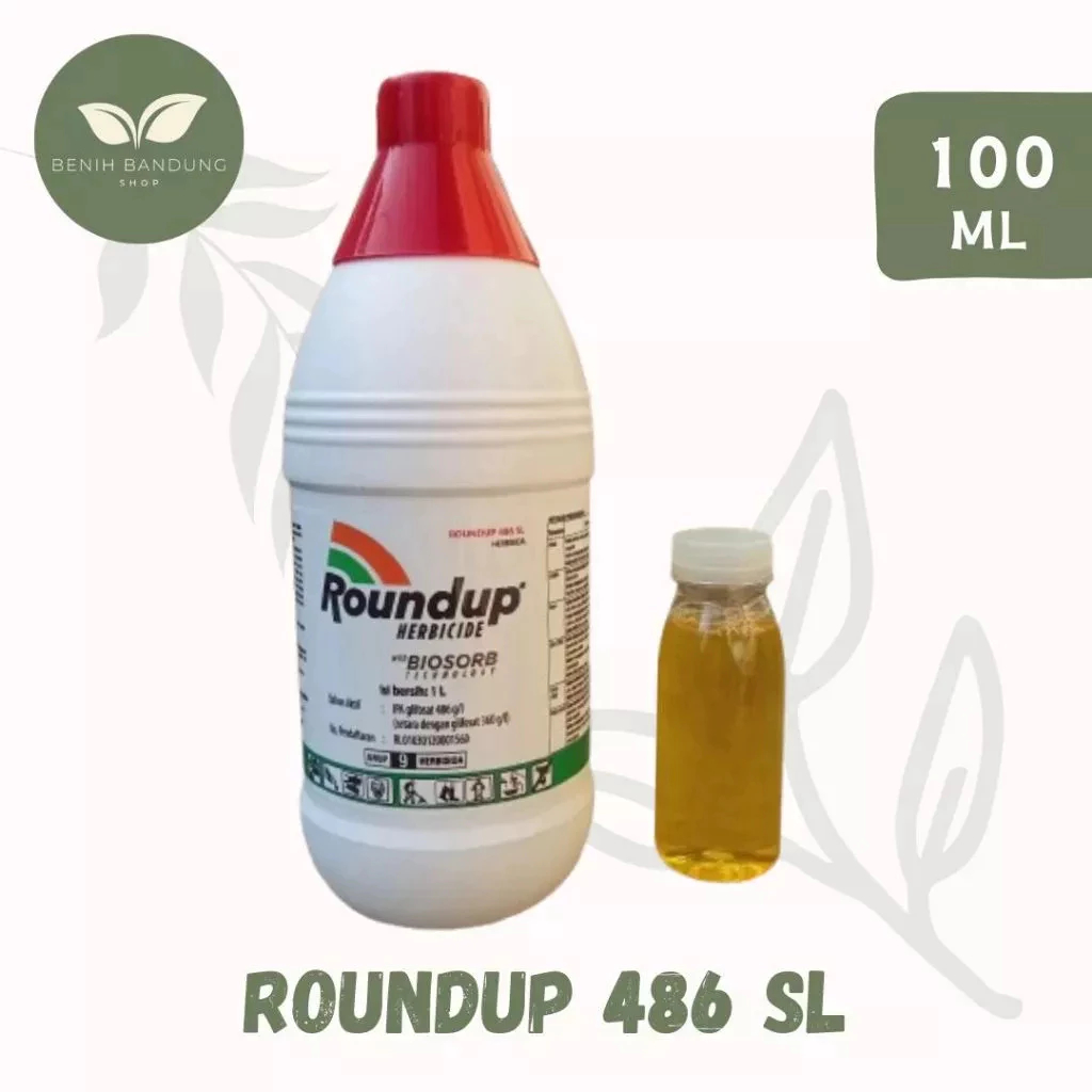 Jual Roundup Herbicide Biosorb 486 SL 100 ML [BELI 3 GRATIS 1] | Shopee ...