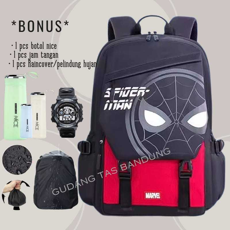 Jual tas anak iron man - tas ransel anak laki-laki - tas sekolah anak ...