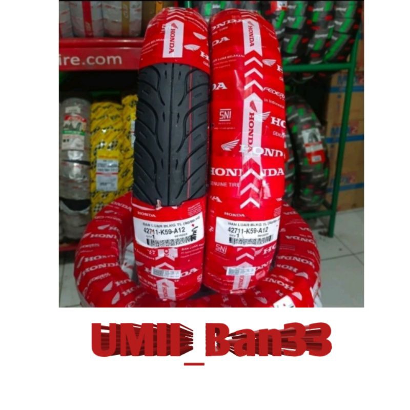 Jual Ban BAN SECOND RING 14 MEREK FEDERAL UKURAN 80/90/90/90BUAT METIC ...