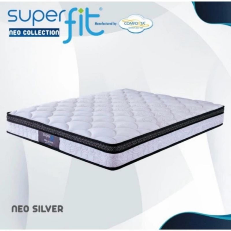 Jual comforta super fit neo silver 90 100 120 140 160 180 200 kasur ...