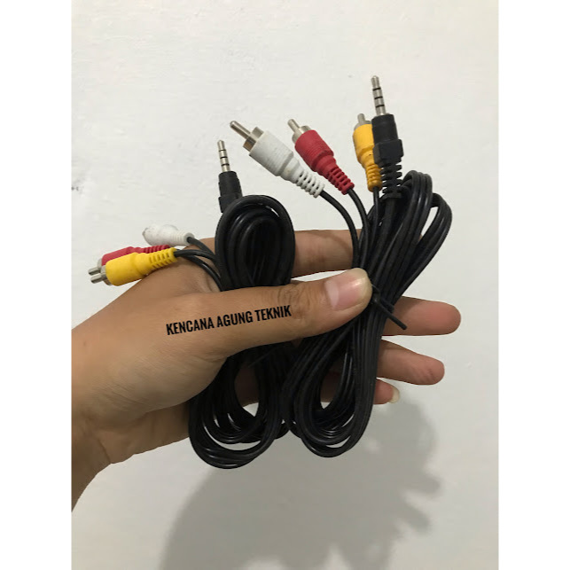 Jual Kabel RCA 1 to 3 Kabel / Kabel RCA STB / Kabel RCA Android TV BOX ...