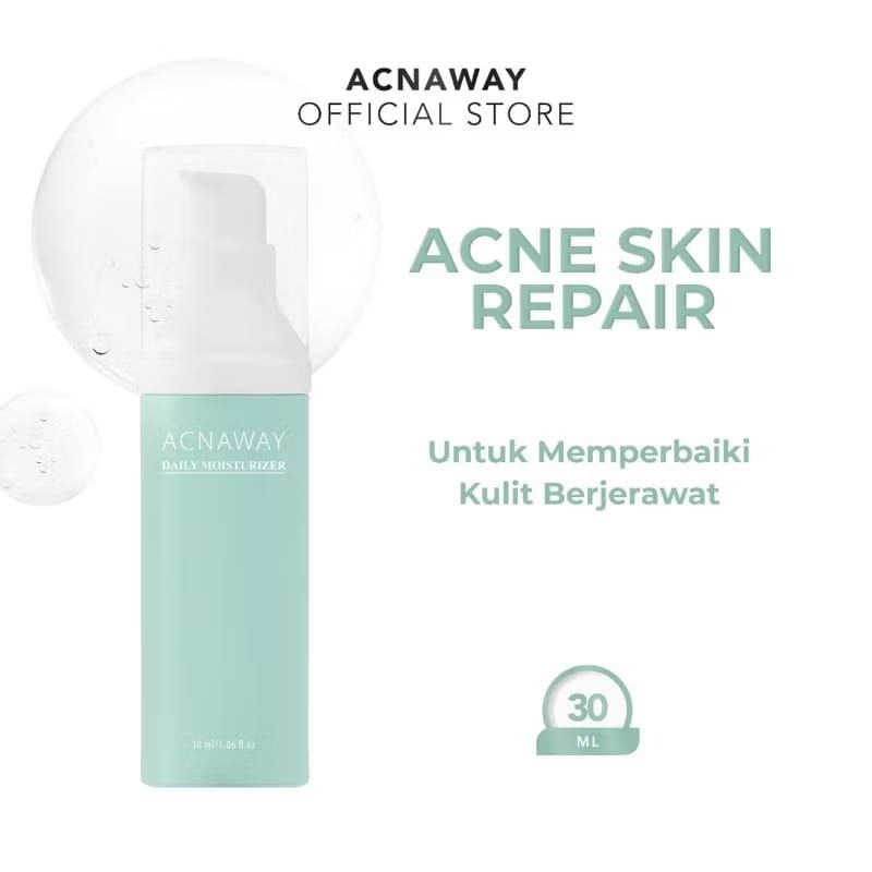 Jual (READY STOCK) ACNAWAY Daily Moisturizer Acne Skin Repair | Shopee ...