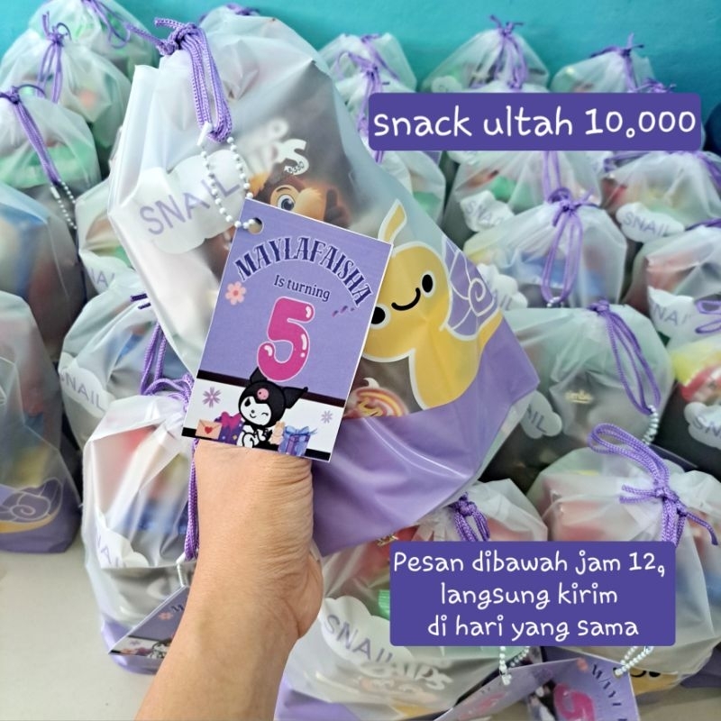 Jual paket snack ulang tahun tas | Shopee Indonesia