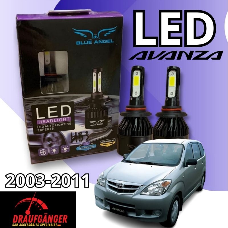 Jual Lampu LED Headlight Avanza 2003-2011 Merek Blue Angel 36w 12v ...