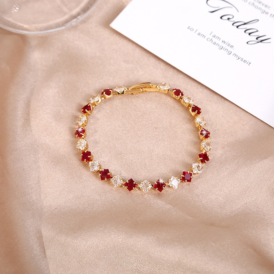 Jual Gelang Batu Permata Gelang Persahabatan Gelang Wanita Baru Gaya ...