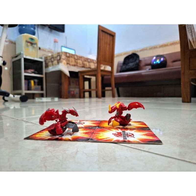Jual Bakugan Fusion Dragonoid Skyrider & Fusion Dragonoid Commandix ...