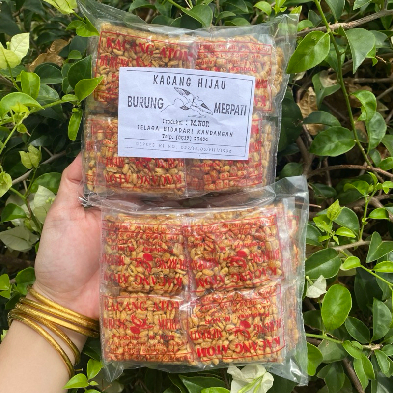 Jual Kacang Hijau Goreng Kemasan Pack - isi 20 lembar | Shopee Indonesia