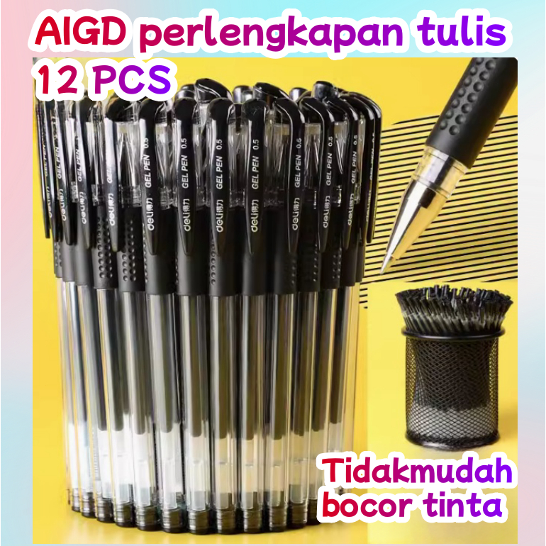 Jual 【COD】alat tulis / pulpen 0.5mm / gel pen / pulpen faster / Pulpen ...