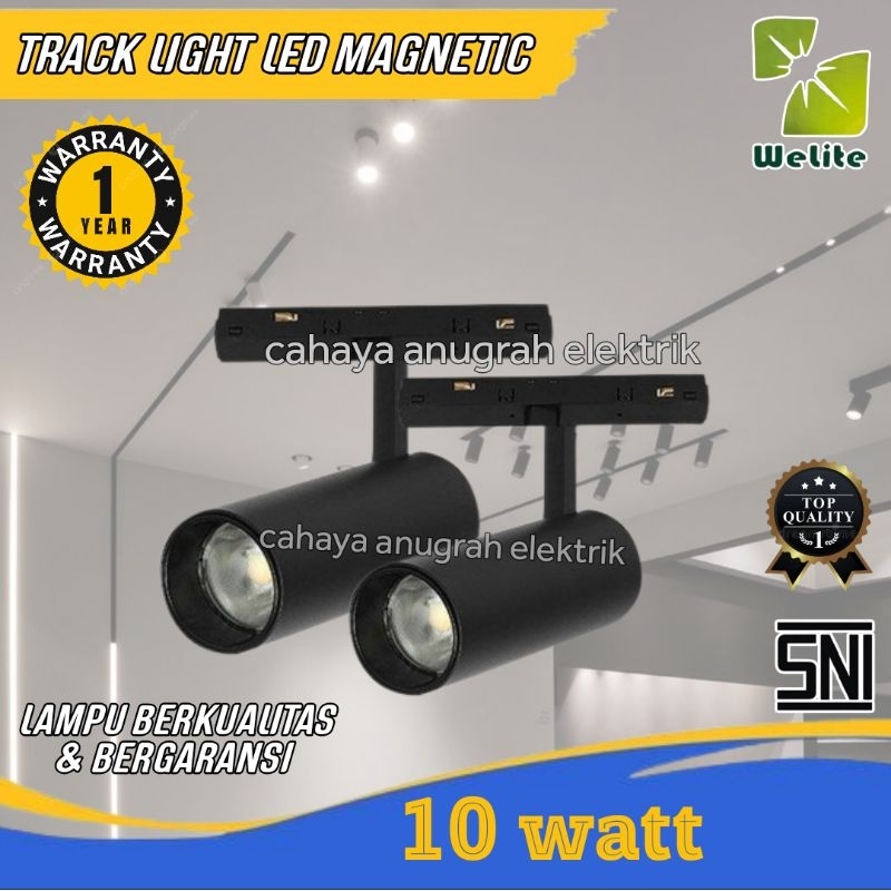 Jual Lampu Track LED magnetic 10 Watt track light LED 10W Magnetic ...