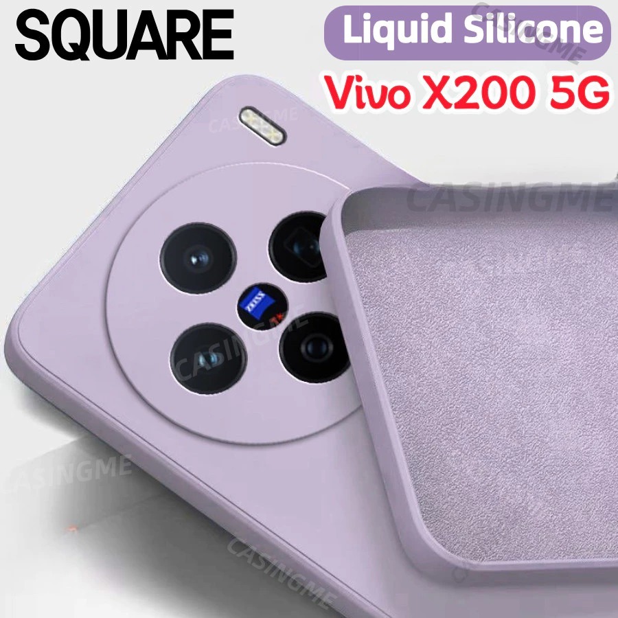 Jual VIVO X200 5G 2025 SQUARE PREMIUM COVER CASING LIQUID FOR VIVO X200 VIVO X200 PRO | Shopee ...