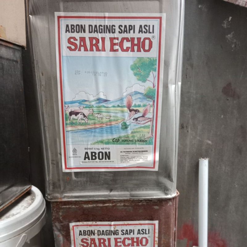 Jual wadah kaleng seng bekas untuk berat 6kg, HANYA INSTANT | Shopee ...