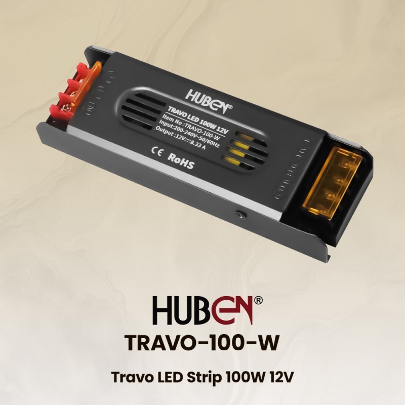 Jual Travo Lampu LED Strip 100 W 12V Huben | Shopee Indonesia