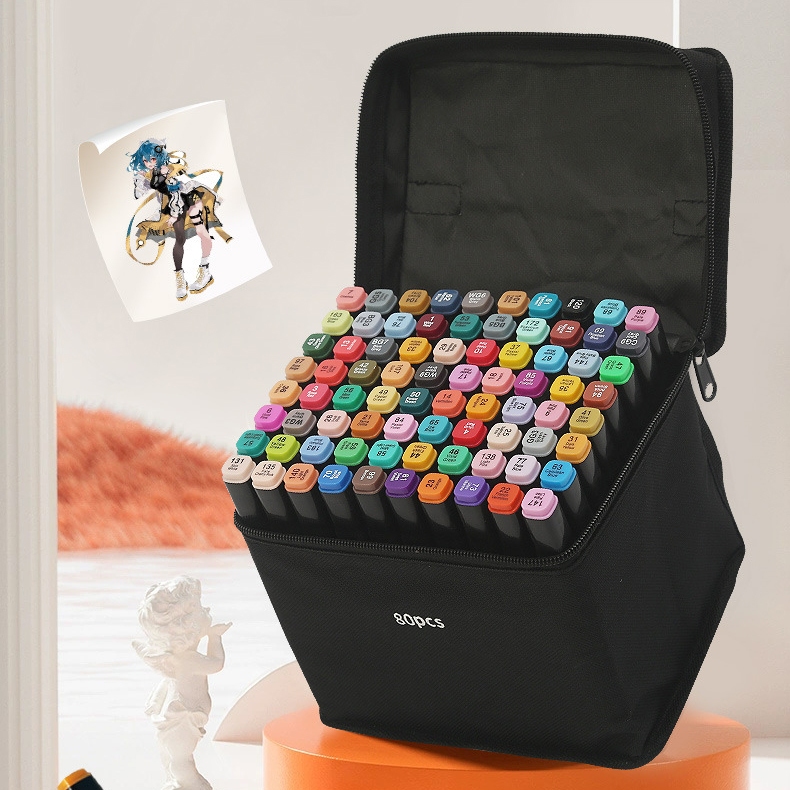 Jual 24PCS SPIDOL TOUCH ART MAKER / GRAPHIC ART MAKER PEN COLOR ...