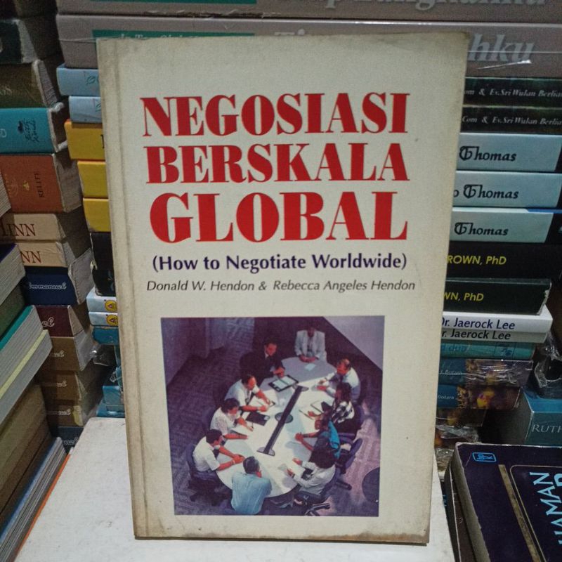 Jual Buku negosiasi berskala global by Donald W Hendon & Rebecca ...