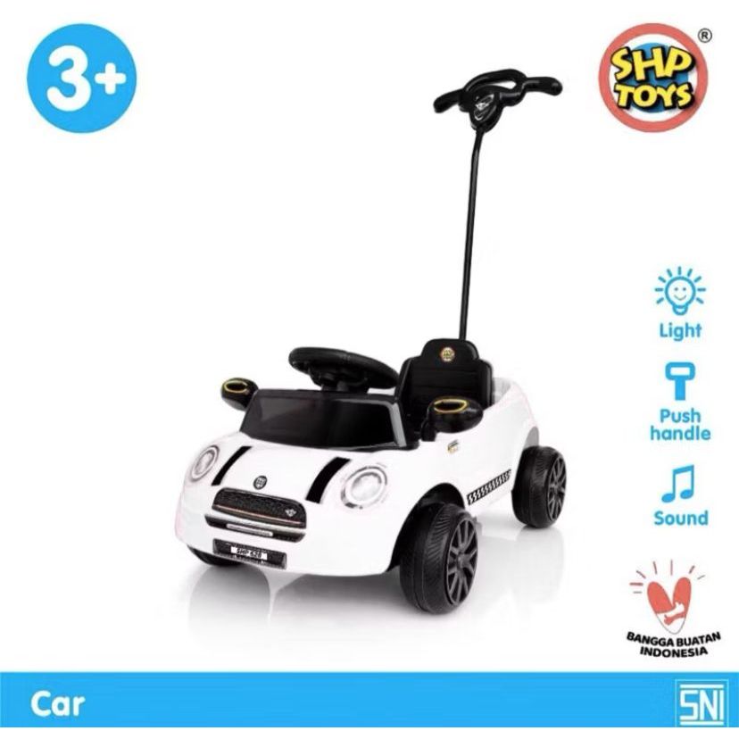 Jual Mainan Anak Mobil Mobilan Duduk Dorong Mini Cooper SHP SMC 628 ...