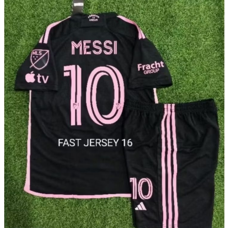 Jual Jersey INTER MIAMI KIDS ANAK Away Grade Ori 2023/2024 + NAMESET ...