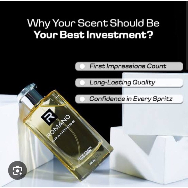 Jual ROMANO GRANDIOSE EAU DE COLOGNE - 100 ML / PARFUM PRIA / ROMANO ...