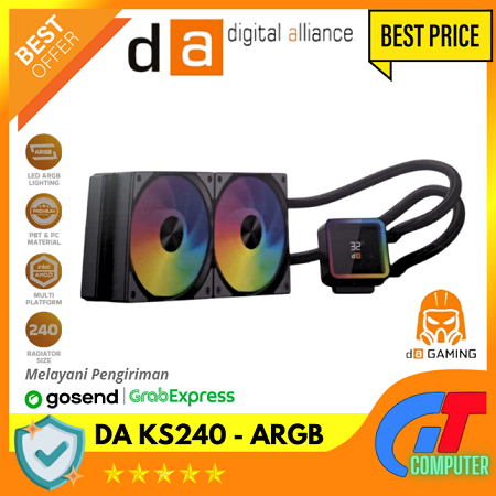 Jual Digital Alliance KS240 Liquid Water Cooling CPU All-In-One PC ...