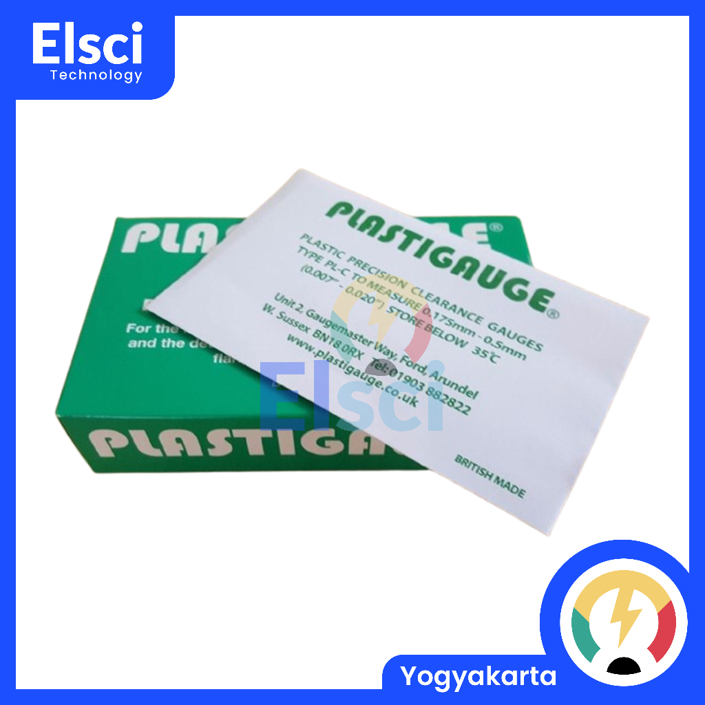 Jual Plastigauge Plastic Precision Clearance Gauges 0.175-0.5mm ...
