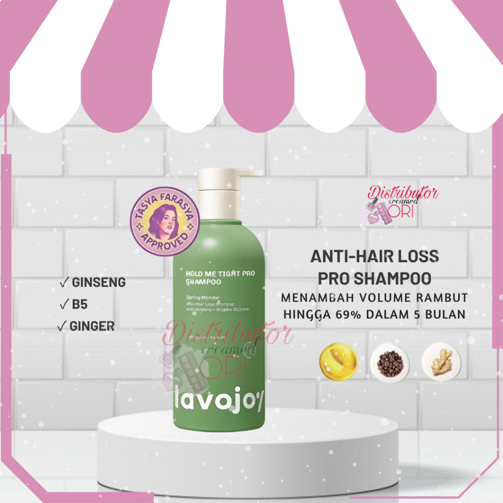 Jual Lavojoy Hold Me Tight Pro Shampoo Spring Wonder 280ml | Hair Fall ...
