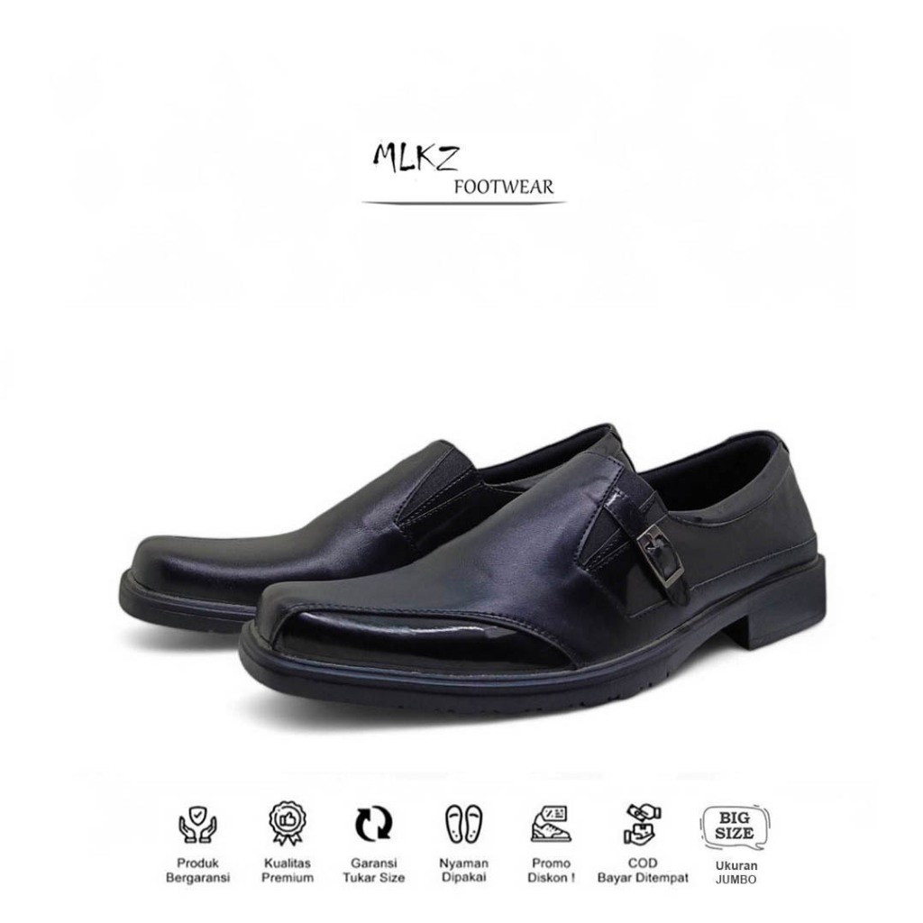 Jual MLKZ Myron Office Pantofel Jumbo Big Size 44 45 46 47 Sepatu ...