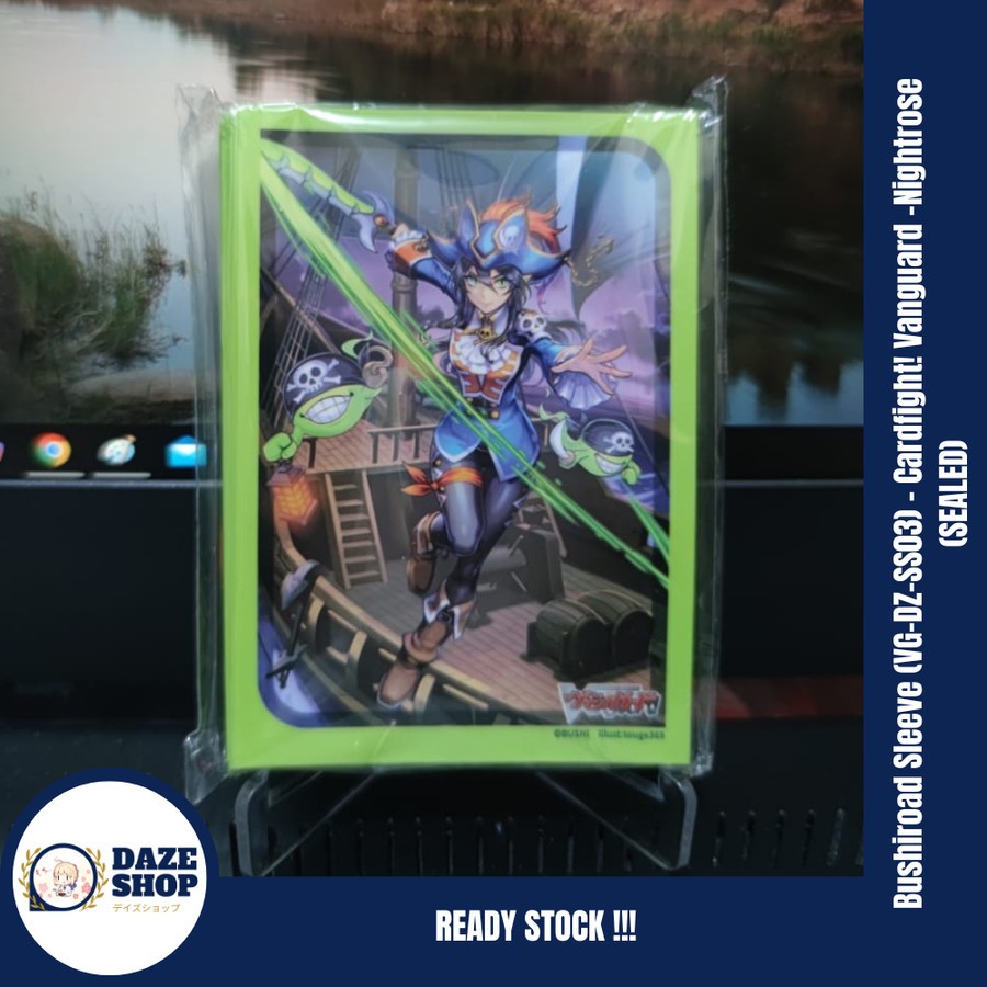 Jual Bushiroad Sleeve (VG-DZ-SS03) - Cardfight! Vanguard -Nightrose (SEALED) | Shopee Indonesia