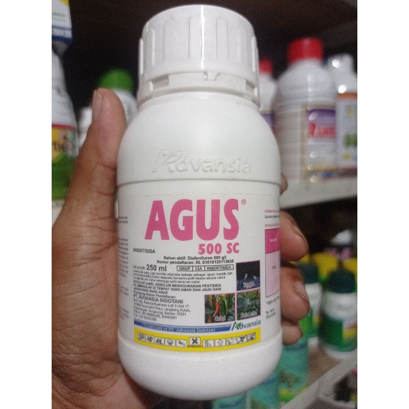 Jual INSEKTISIDA AGUS 500 SC - 250 ML - DIAFENTIURON 500 G/L | Shopee ...