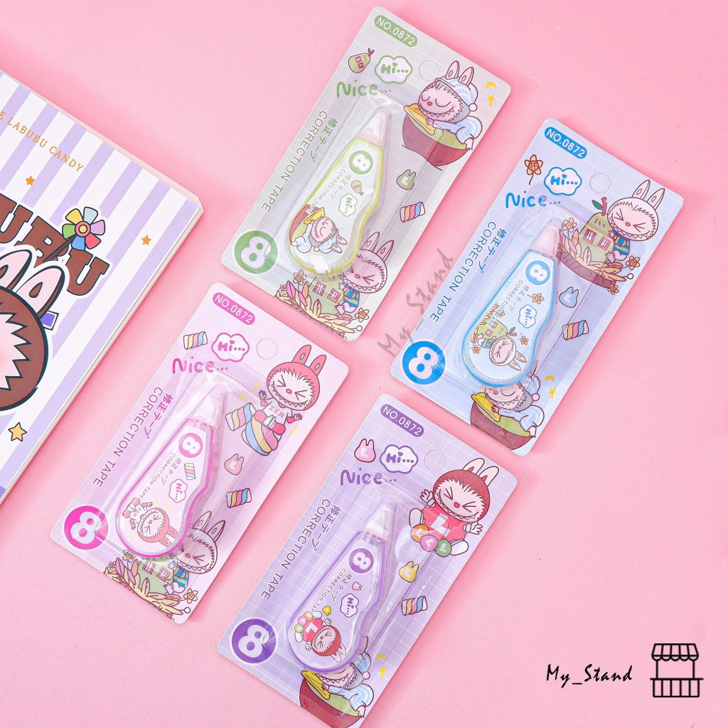 Jual Tip-X Kertas Labubu No.0872 Correction Tape Roll Tipe-X Penghapus ...