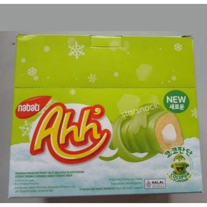 Jual Nabati Ahh Rasa Cocopan Flavour Sekotak isi 20 Pcs | Shopee Indonesia