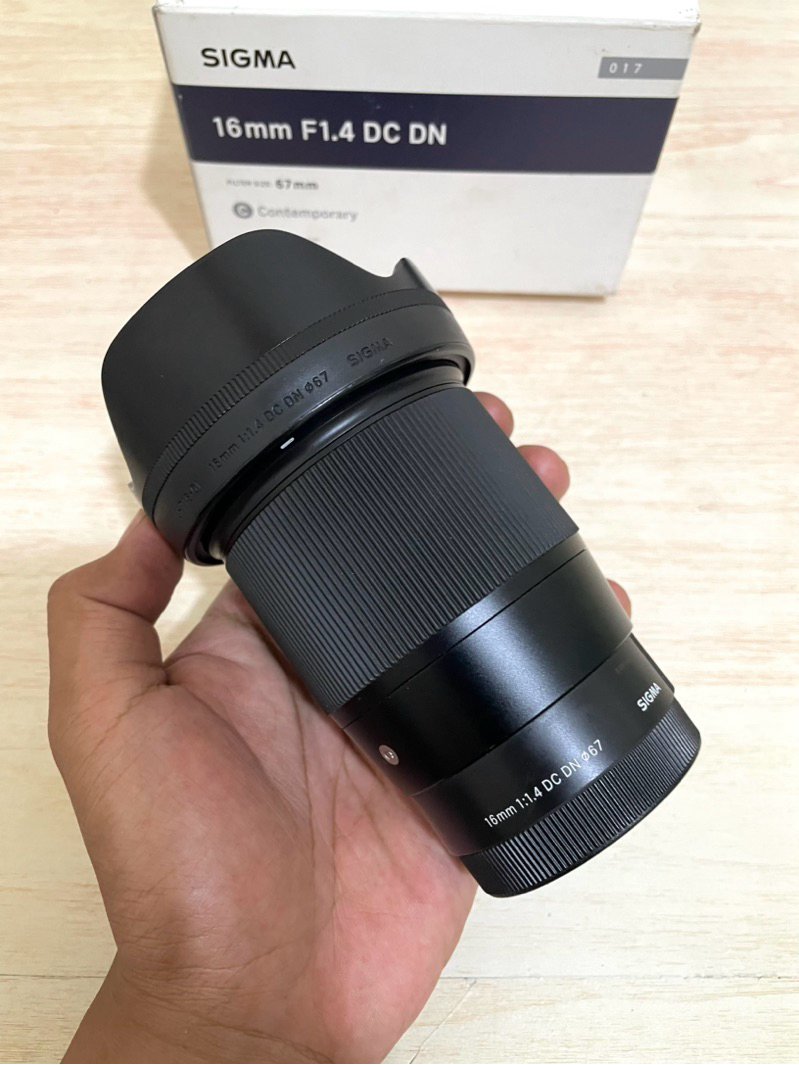 Jual Sigma 16mm f1.4 DC DN fory sony | Shopee Indonesia