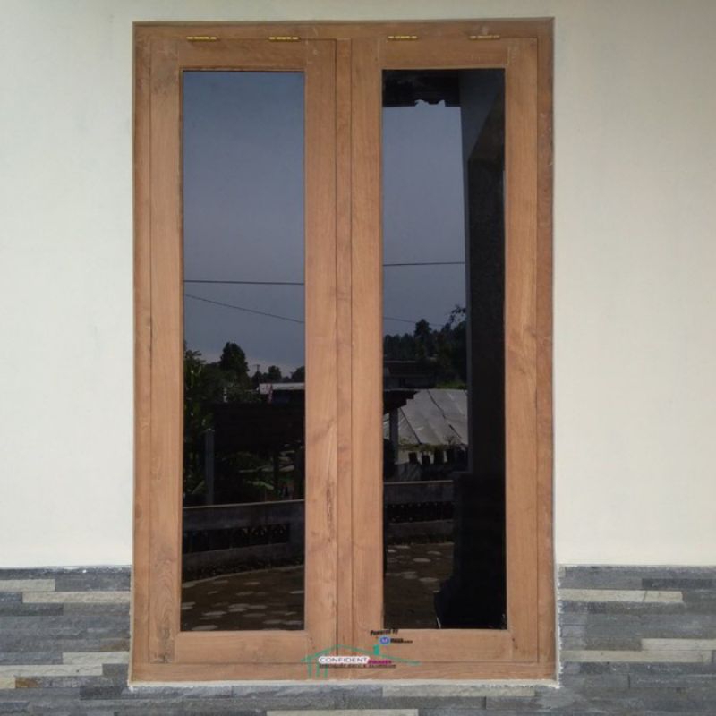 Jual Kusen Rendeng+jendela ukuran standar minimalis jenis kayu gamelina ...