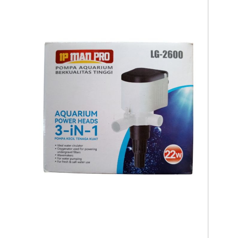 Jual IP man LG 2600 pompa celup akuarium rendah daya | Shopee Indonesia