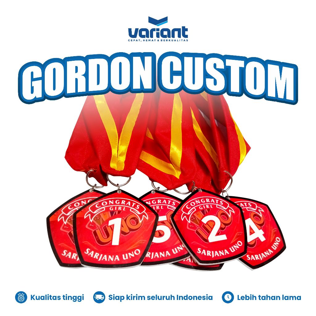 Jual GORDON WISUDA AKRILIK CUSTOM | Shopee Indonesia