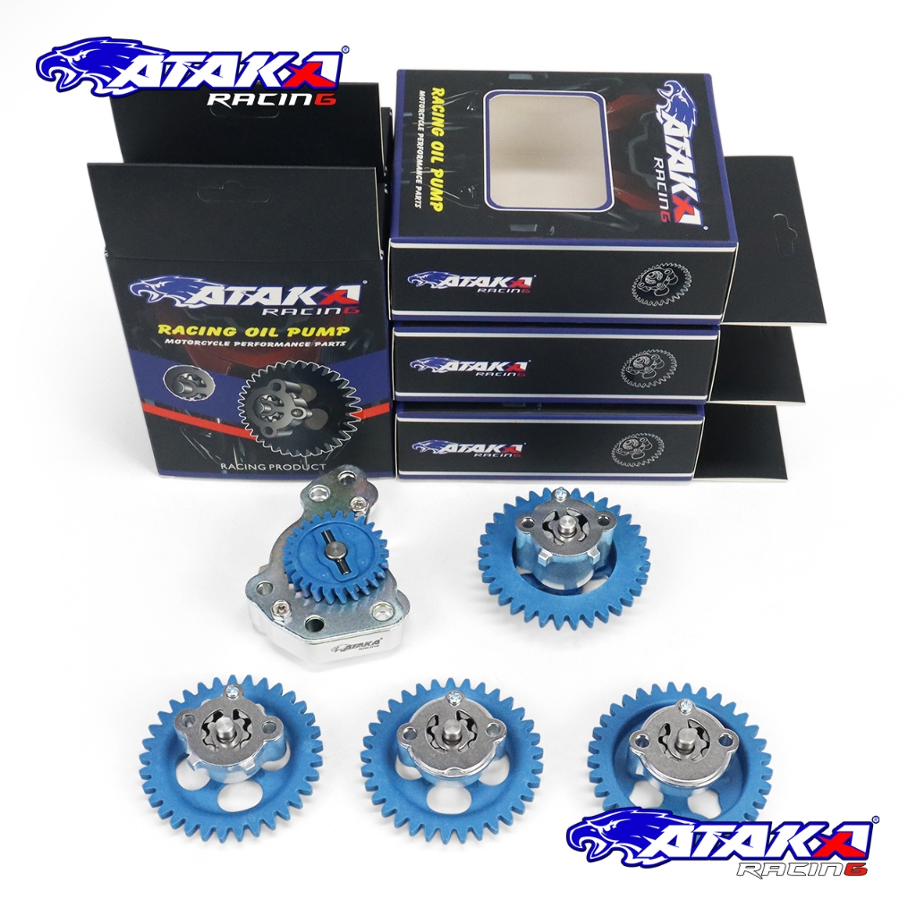 Jual ATAKA RACING CNC POMPA OLI Hi Flow MX KING R15 V2 VIXION NVA XABRE ...