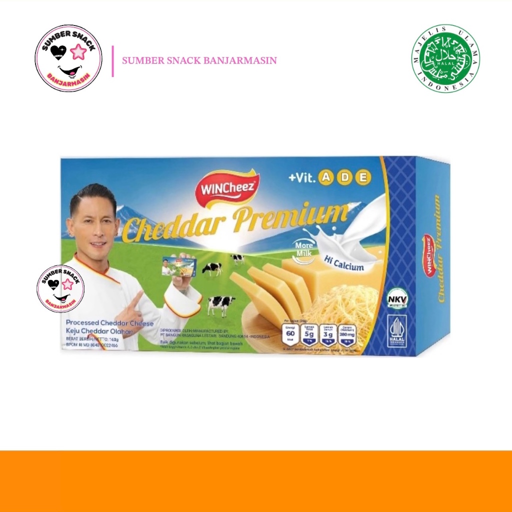 Jual Wincheez Cheddar Premium (160g) | Shopee Indonesia