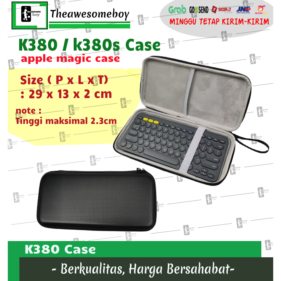 Jual Logitech K380 K380s Keyboard Casing Cover Case Carrying Bag ...