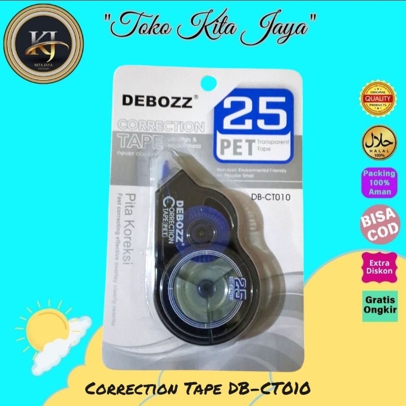 Jual Correction tape DB-CT010 25mm | Shopee Indonesia