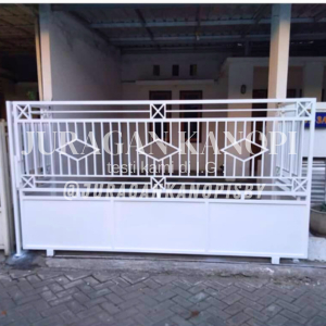 Jual Pagar besi murah minimalis / Pagar besi hollow terpasang surabaya ...