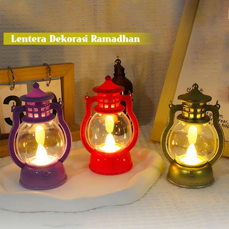 Jual Lampu Lentera LED Kawat Dekorasi Minimalis Lampu Petromax Mini ...