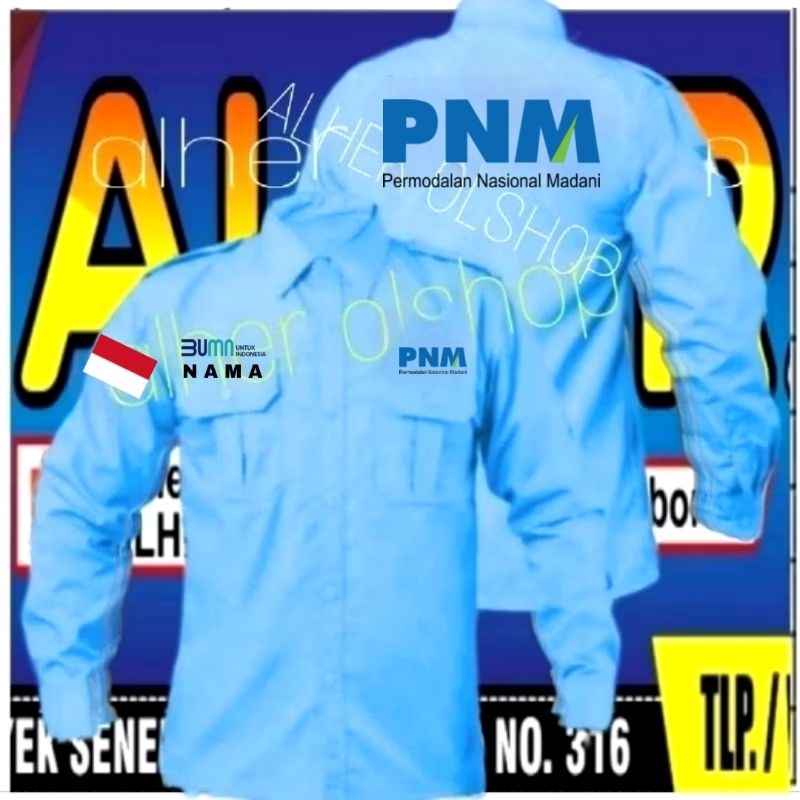 Jual kemeja PNM baju PNM seragam PNM Pdh PNM kemeja kerja PNM baju ...