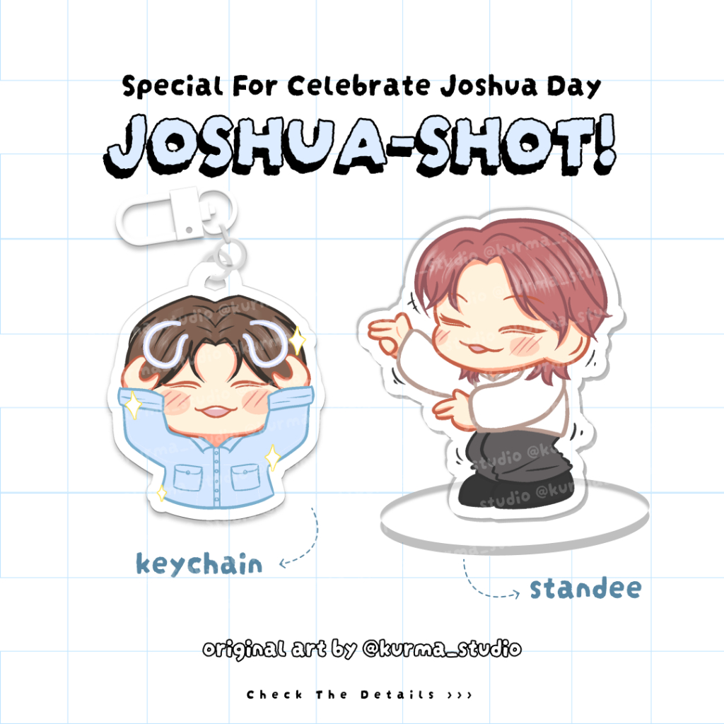 Jual JOSHUA-SHOT! Acrylic Fanmade Keychain and Mini Standee - Special ...