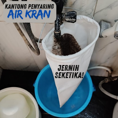 Jual GTI - Kantong KAIN Saringan Kran Air Keran Tedmond Tandon Toren ...