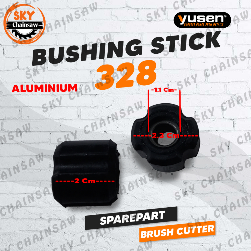 Jual Sparepart Brush Cutter Bushing Stick Aluminium Bg 328 Mesin Potong ...