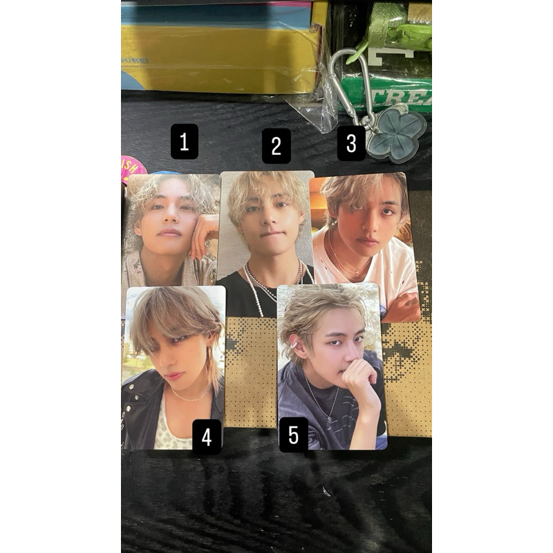 Jual BTS V taehyung layover weverse version photocard album | Shopee ...
