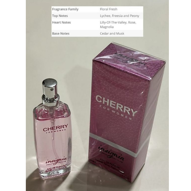 Jual Insignia Cherry Enjoy Opera Secret Life Eau De Perfume Parfum 30ml ...