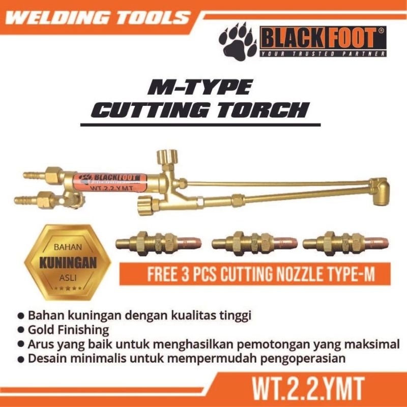 Jual STANG BLENDER POTONG BLACKFOOT TYPE M | Cutting Torch Type M ...